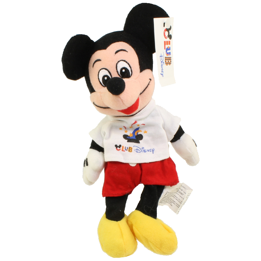 Disney Bean Bag Plush - CLUB Disney MICKEY (Mickey Mouse) (9 inch ...