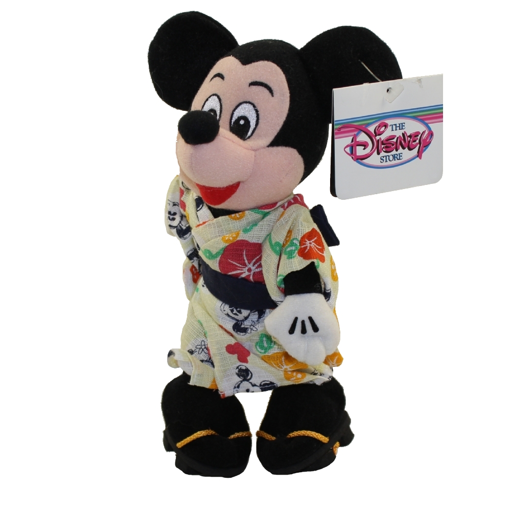 Disney Bean Bag Plush - JAPANESE MICKEY with KIMONO (Yukata) (Mickey ...