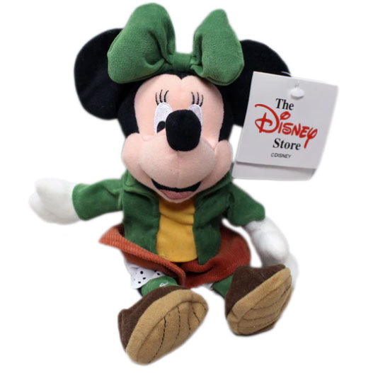 Disney Bean Bag Plush - EVERGREEN MINNIE MOUSE [Mickey Mouse](8 inch ...
