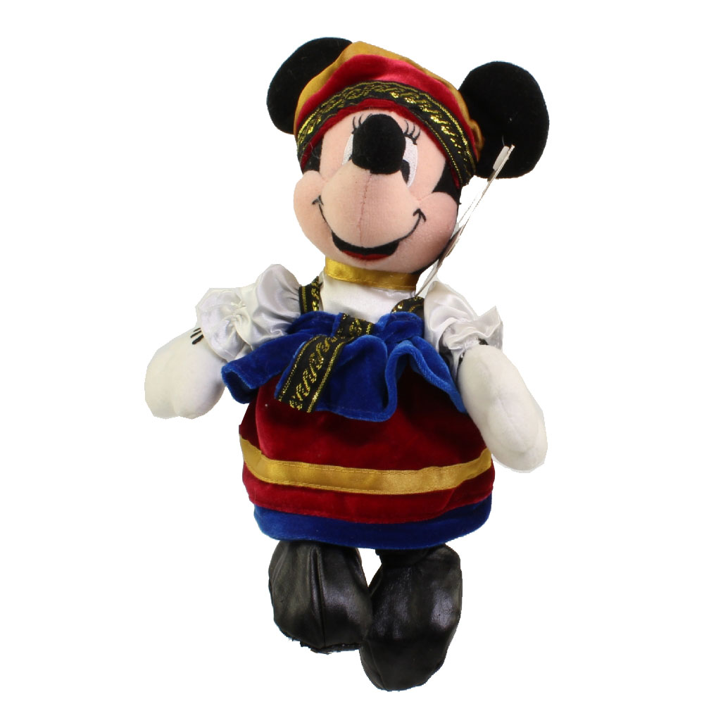 Disney Bean Bag Plush - RUSSIAN MINNIE (Mickey Mouse) (10 inch) (Mint ...