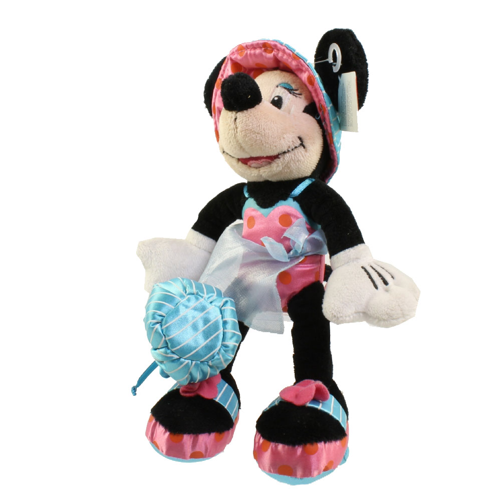 Disney Bean Bag Plush - SWIMSUIT MINNIE (Mickey Mouse) (9 inch) (Mint ...