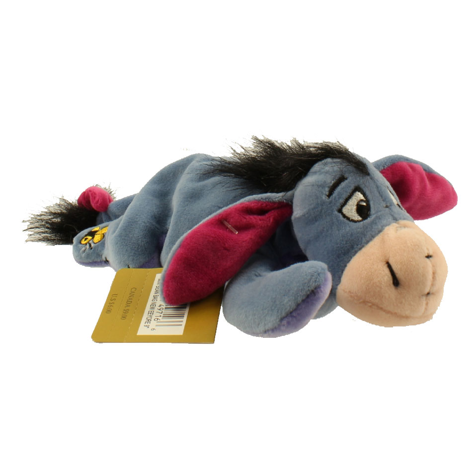 Disney Bean Bag Plush - NEW EEYORE (Winnie the Pooh) (10 inch) (Mint ...