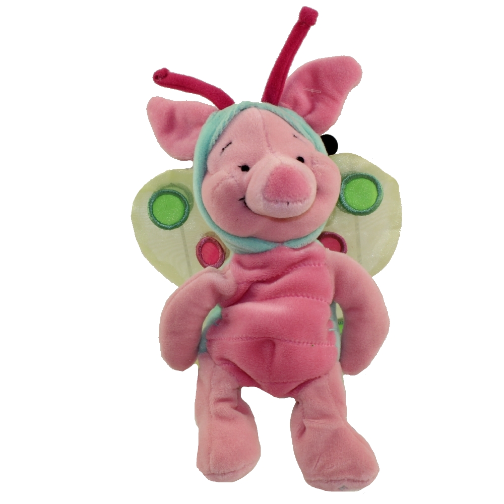 Disney Bean Bag Plush - BUTTERFLY PIGLET (Winnie the Pooh) (8 inch ...