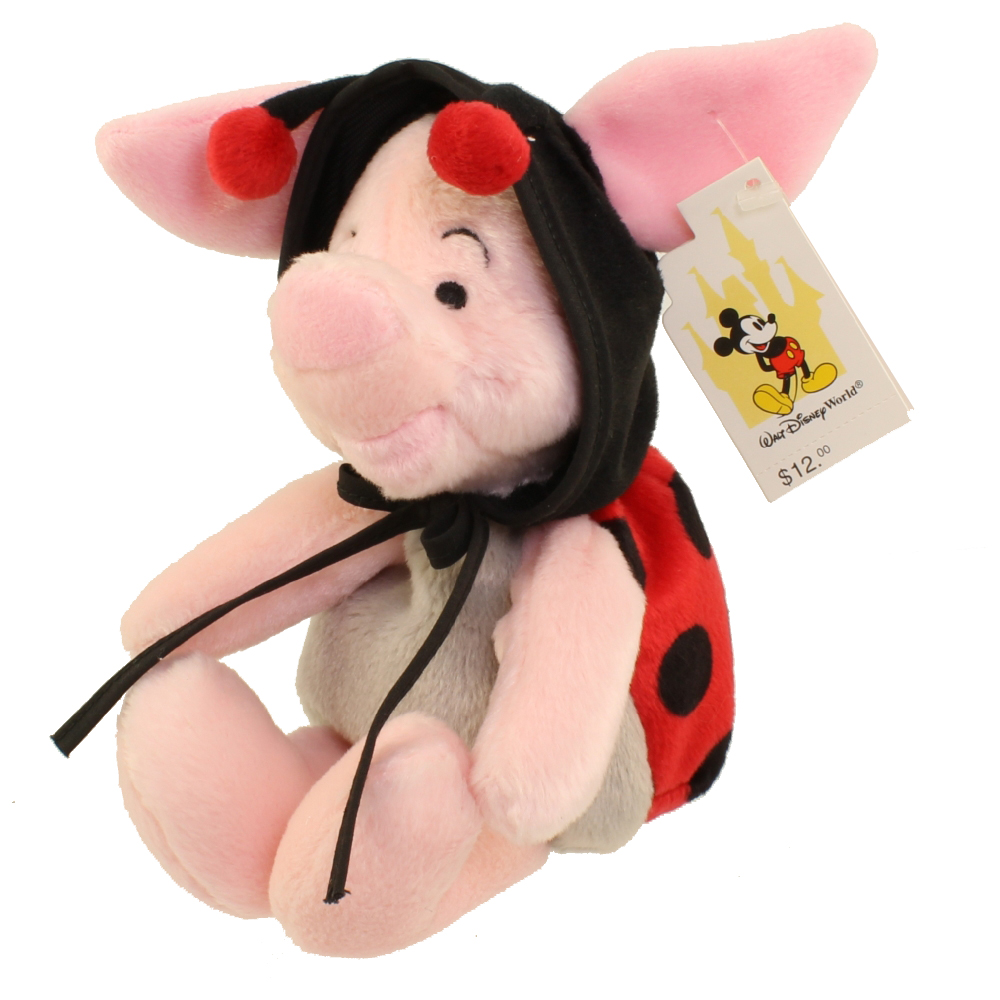 Disney Bean Bag Plush - LADYBUG PIGLET (Winnie the Pooh) (12 inch ...