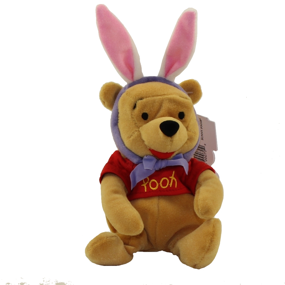 Disney Bean Bag Plush - EASTER BUNNY POOH (Winnie the Pooh) (8 inch ...