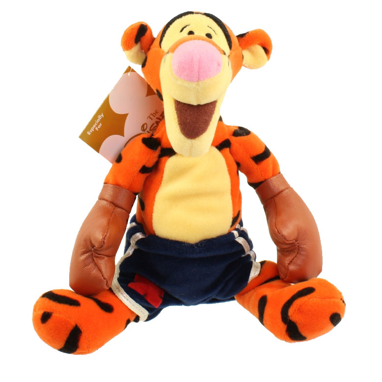 Disney Bean Bag Plush - BOXER TIGGER (Winnie the Pooh) (9 inch) (Mint ...