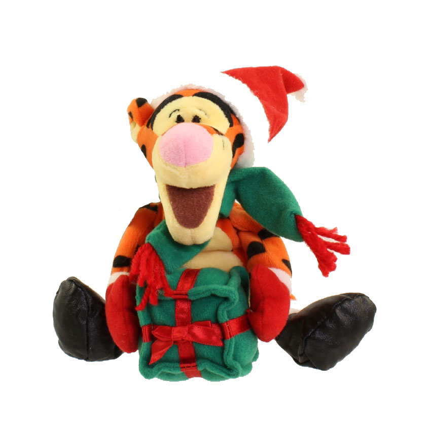 Disney Bean Bag Plush - SANTA TIGGER (Winnie the Pooh) (10.5 inch ...