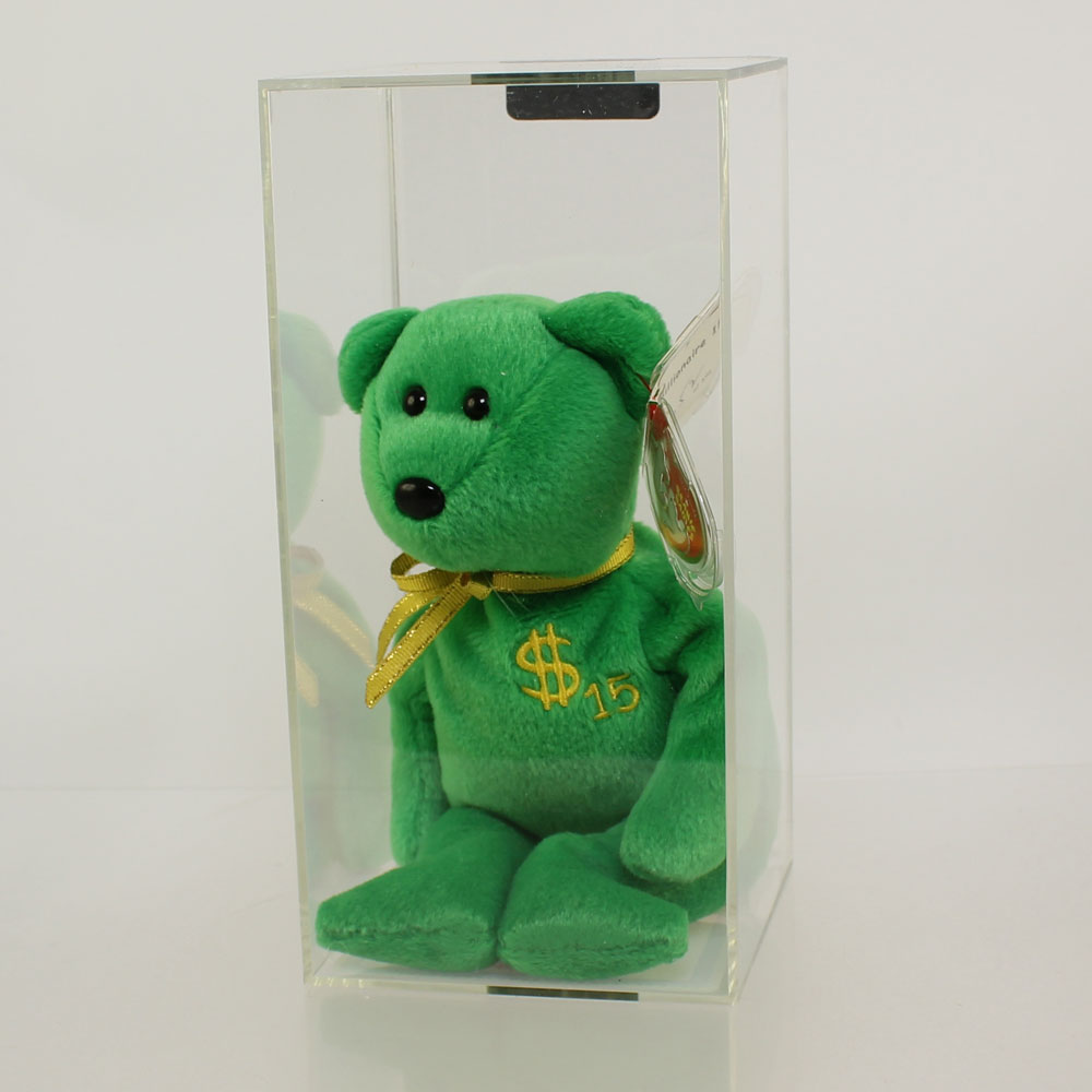 TY Beanie Baby - BILLIONAIRE Bear #15 (Signed by TY Warner) (Mint ...