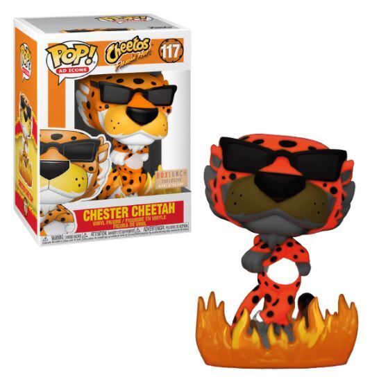 Funko POP! Vinyl Figure - Chester Cheetah (Flames) (Glow in the Dark ...