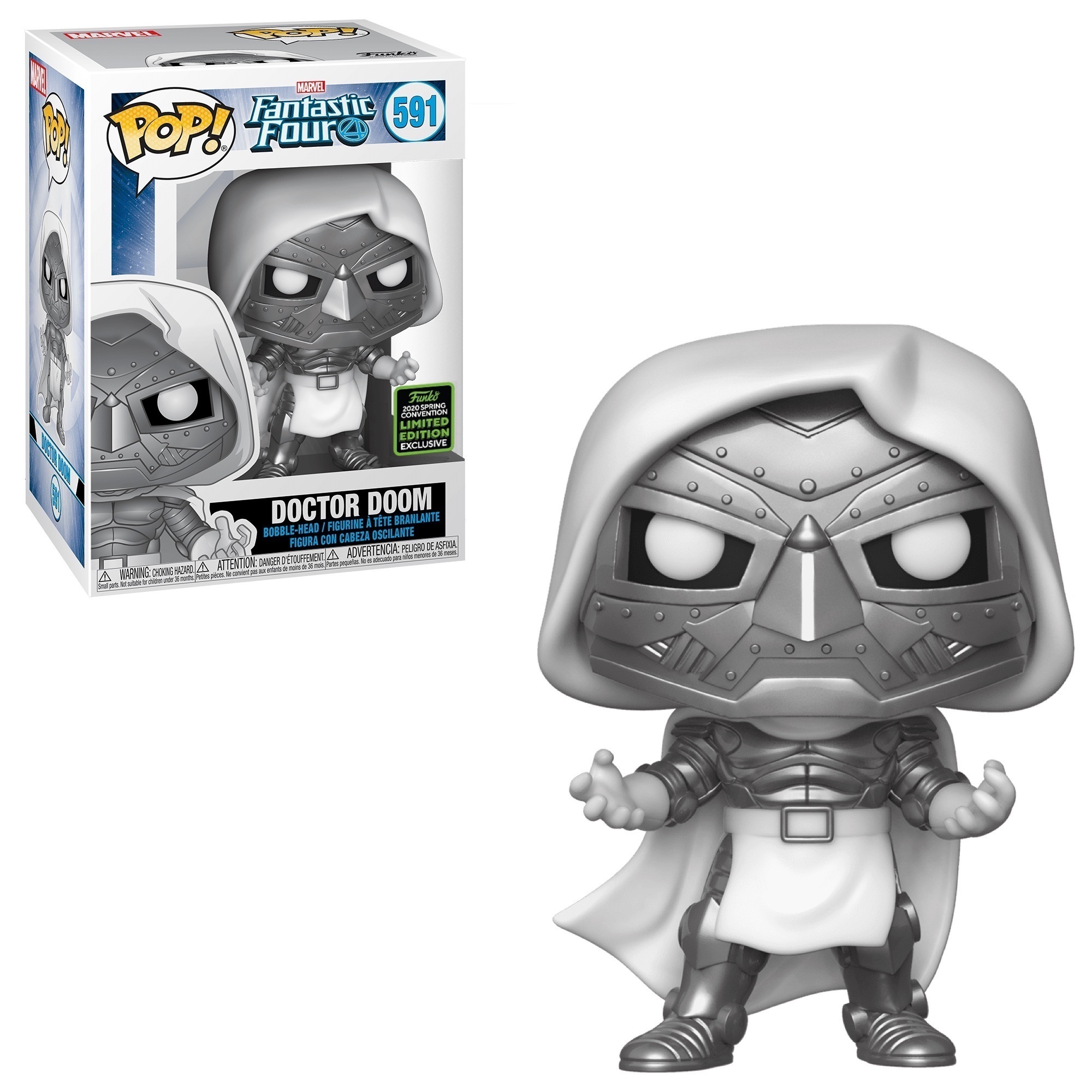 Funko POP! Vinyl Figure - Doctor Doom (God Emperor) (Spring Convention ...