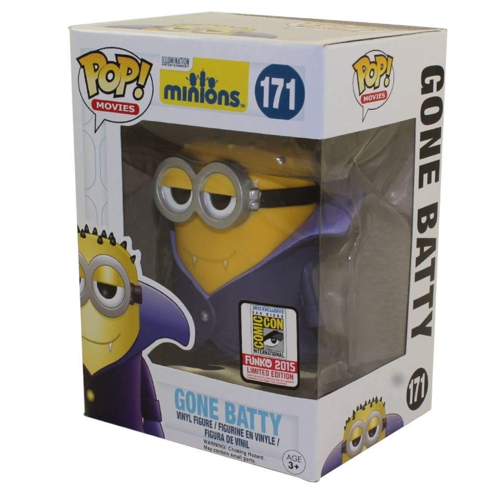 Funko POP! Movies - Minions Vinyl Figure - GONE BATTY #171 *2015 SDCC ...