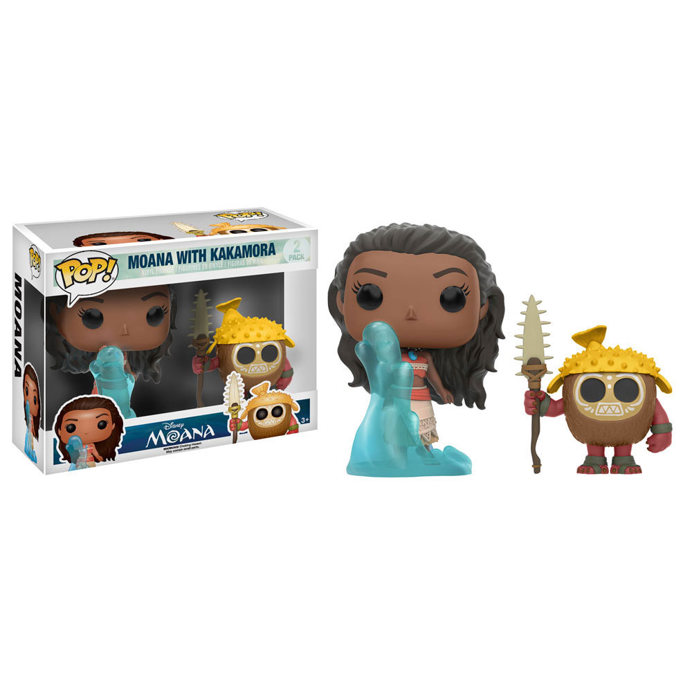 Funko POP! Disney - Moana Vinyl Figures - 2-PACK (Moana & Kakamora ...