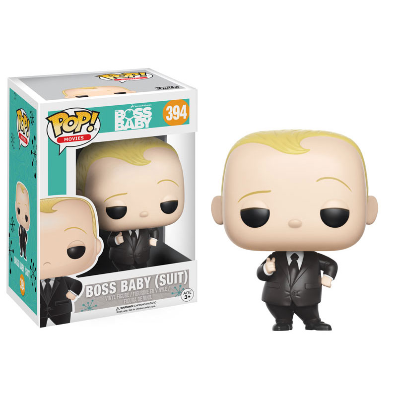 Funko POP! Movies - Boss Baby Vinyl Figure - BOSS BABY (Suit) #394 ...