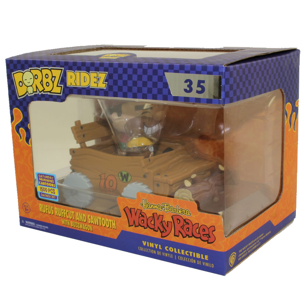 Funko Dorbz Ridez Vinyl Figure - Hanna-Barbera Wacky Races - RUFUS ...