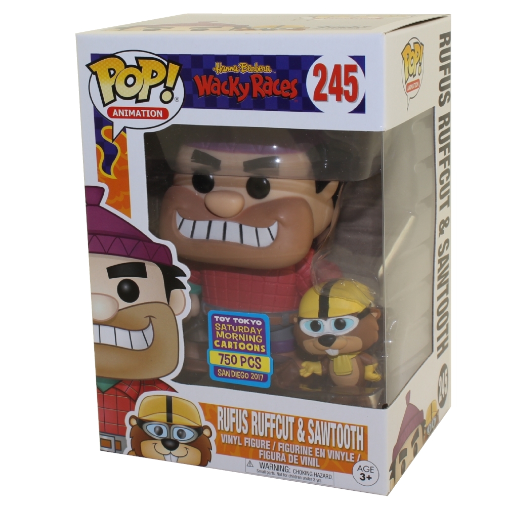Funko POP! Animation - Hanna-Barbera Wacky Races Vinyl Figure - RUFUS ...