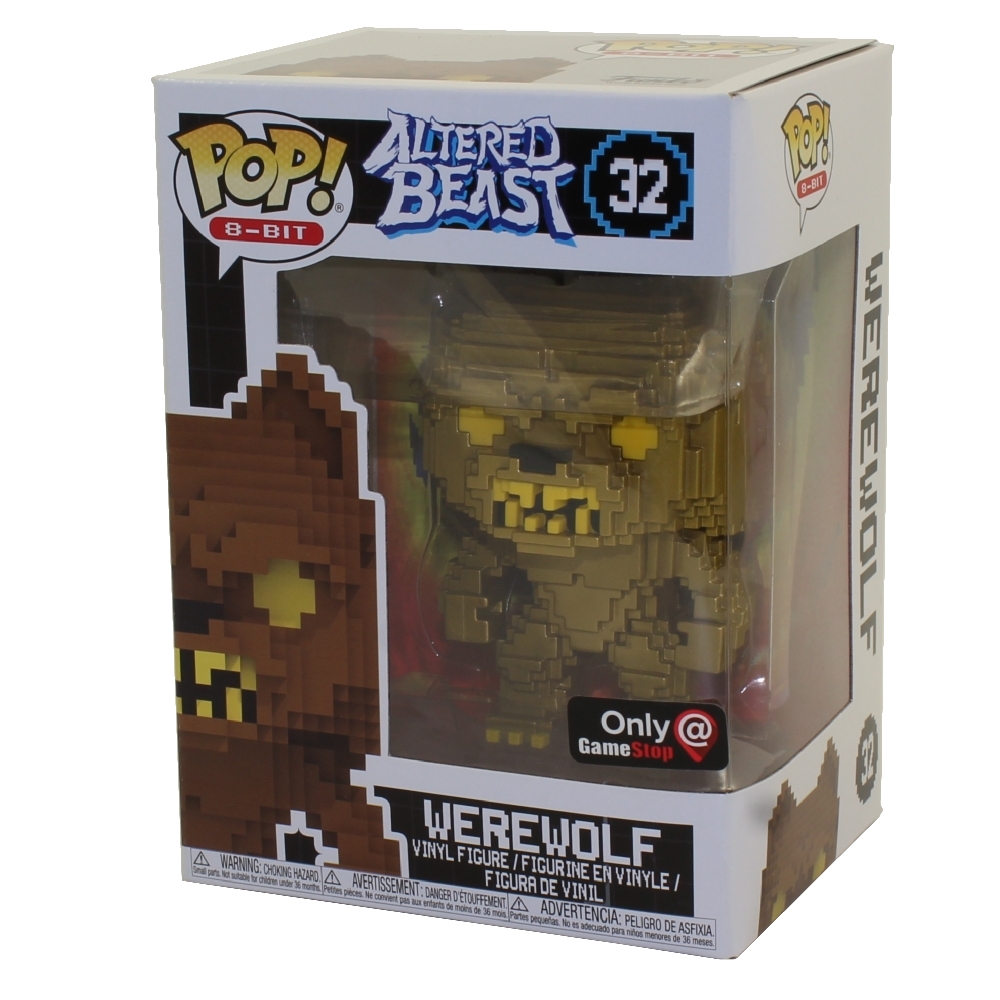 Funko 8-Bit POP! - Altered Beast Vinyl Figure - WEREWOLF (Gold) #32 ...