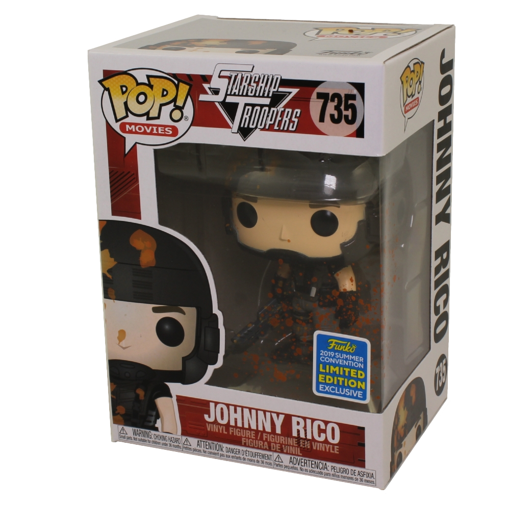 Funko POP! Movies - Starship Troopers Vinyl Figure - JOHNNY RICO (Muddy ...
