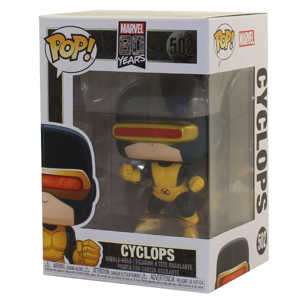 Funko POP! Marvel's 80th Anniversary S2 Vinyl Bobble Figure - CYCLOPS ...