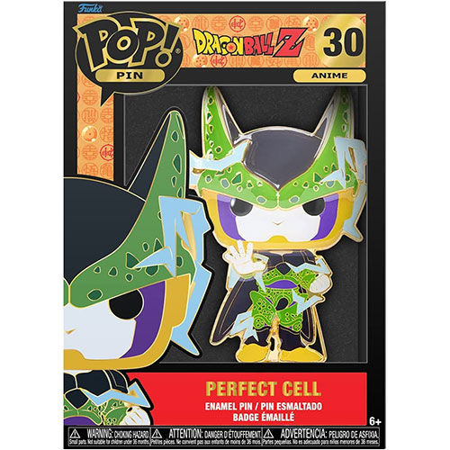 Funko POP! Dragon Ball Z (Anime) Enamel Pin - PERFECT CELL #30 (New ...