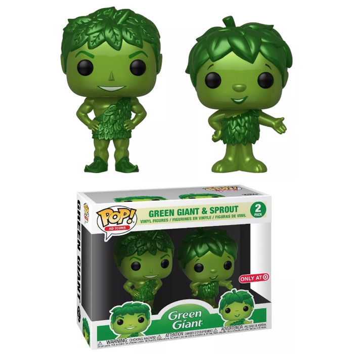 Funko POP! Ad Icons - Green Giant Vinyl Figures 2-PACK - GREEN GIANT ...