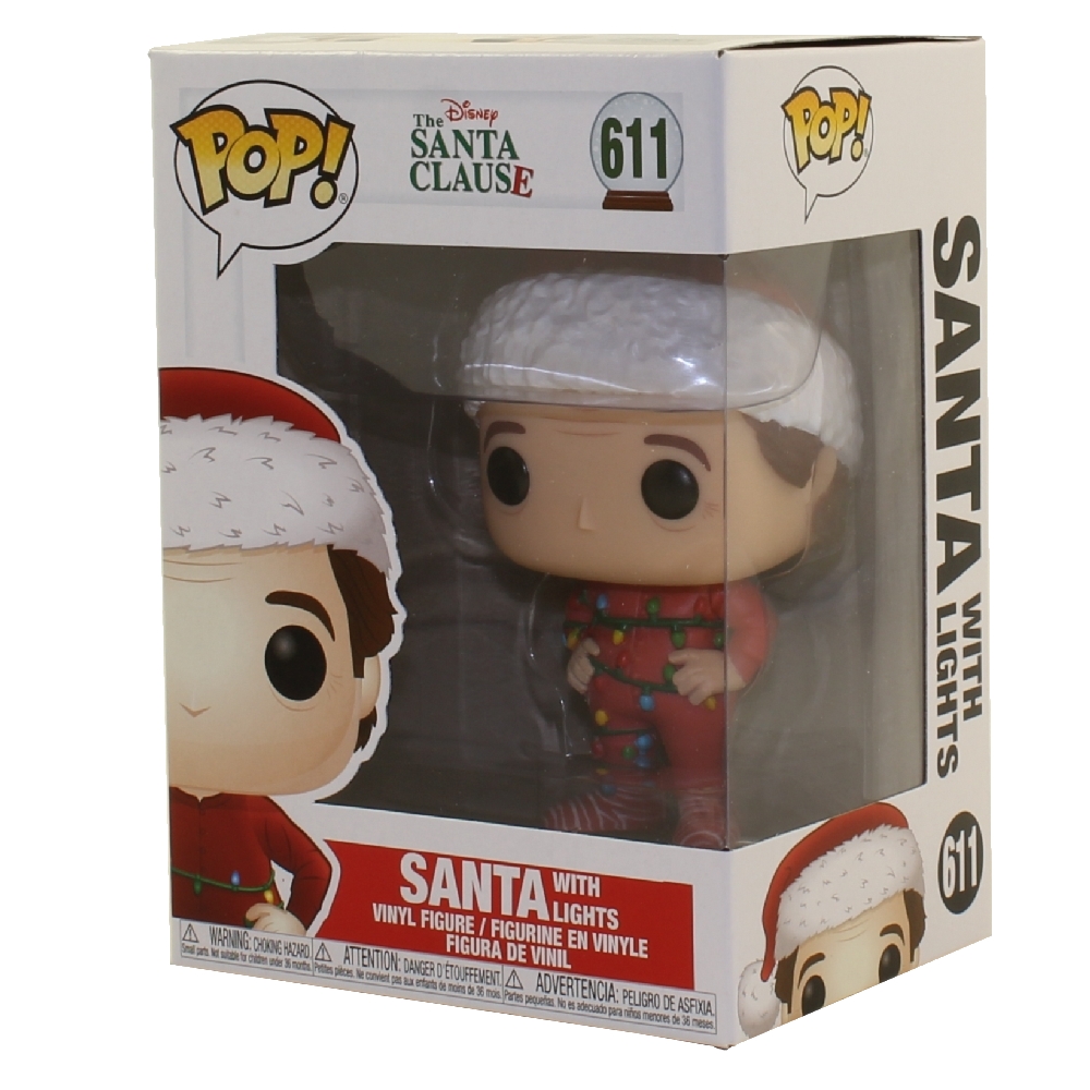Funko POP! Disney - The Santa Clause Vinyl Figure - SANTA w/ Lights ...
