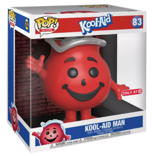 Funko POP! Ad Icons Vinyl Figure - KOOL-AID MAN #83 (Super Size - 10 ...