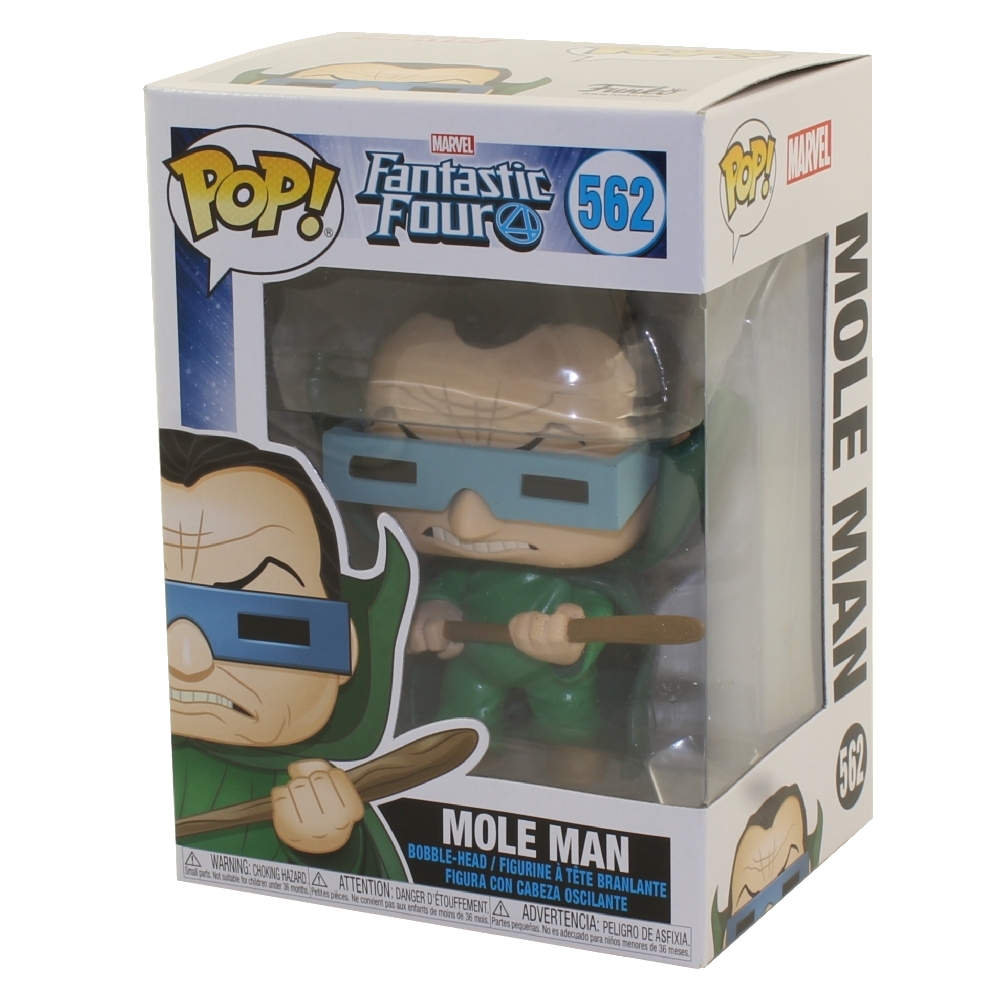 Funko POP! Marvel - Fantastic Four Vinyl Bobble Figure - MOLE MAN #562 ...
