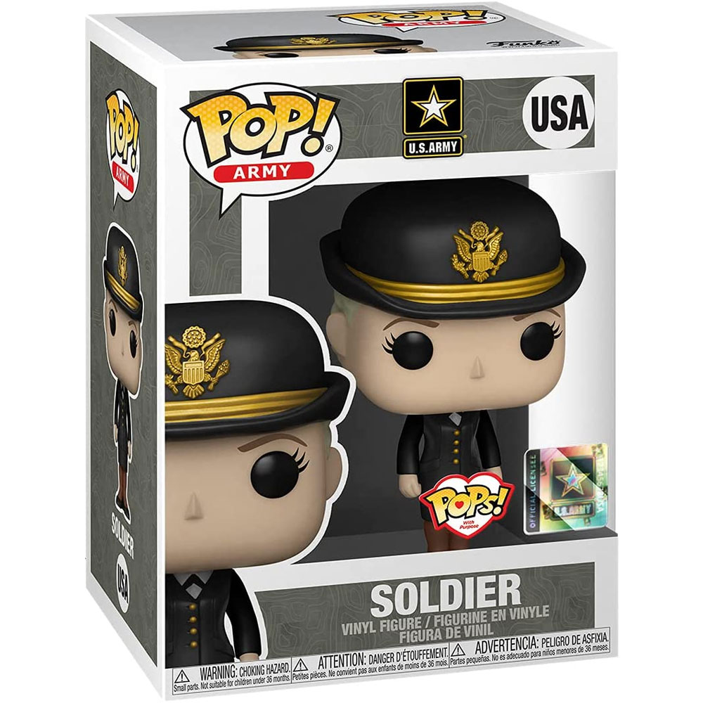 Funko POPs! With Purpose - Military (US Army) Vinyl Figure - SOLDIER ...