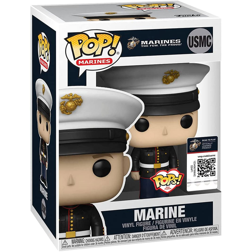 Funko POPs! With Purpose - Military (US Marines) Vinyl Figure - MARINE ...