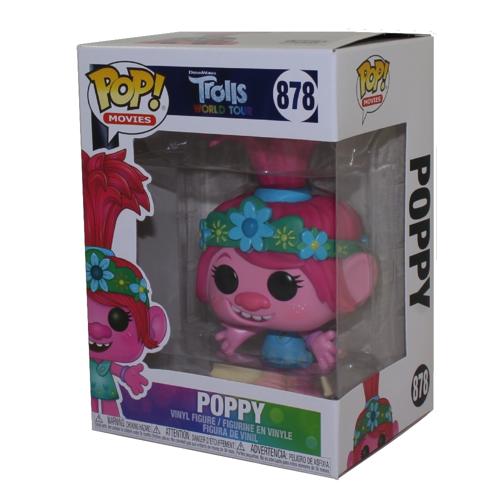 Funko POP! Movies - Trolls World Tour Vinyl Figure - POPPY #878 (Mint ...
