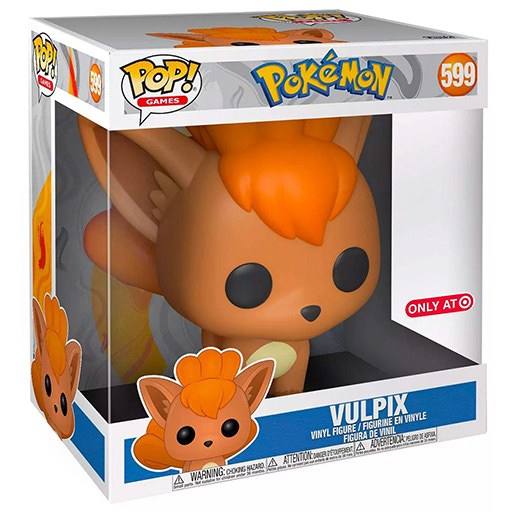 Funko POP! Games - Pokemon Vinyl Figure - VULPIX #599 (10 inch ...
