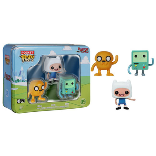 Funko Pocket POP! Tin - Adventure Time - FINN, JAKE & BEEMO (Mint ...