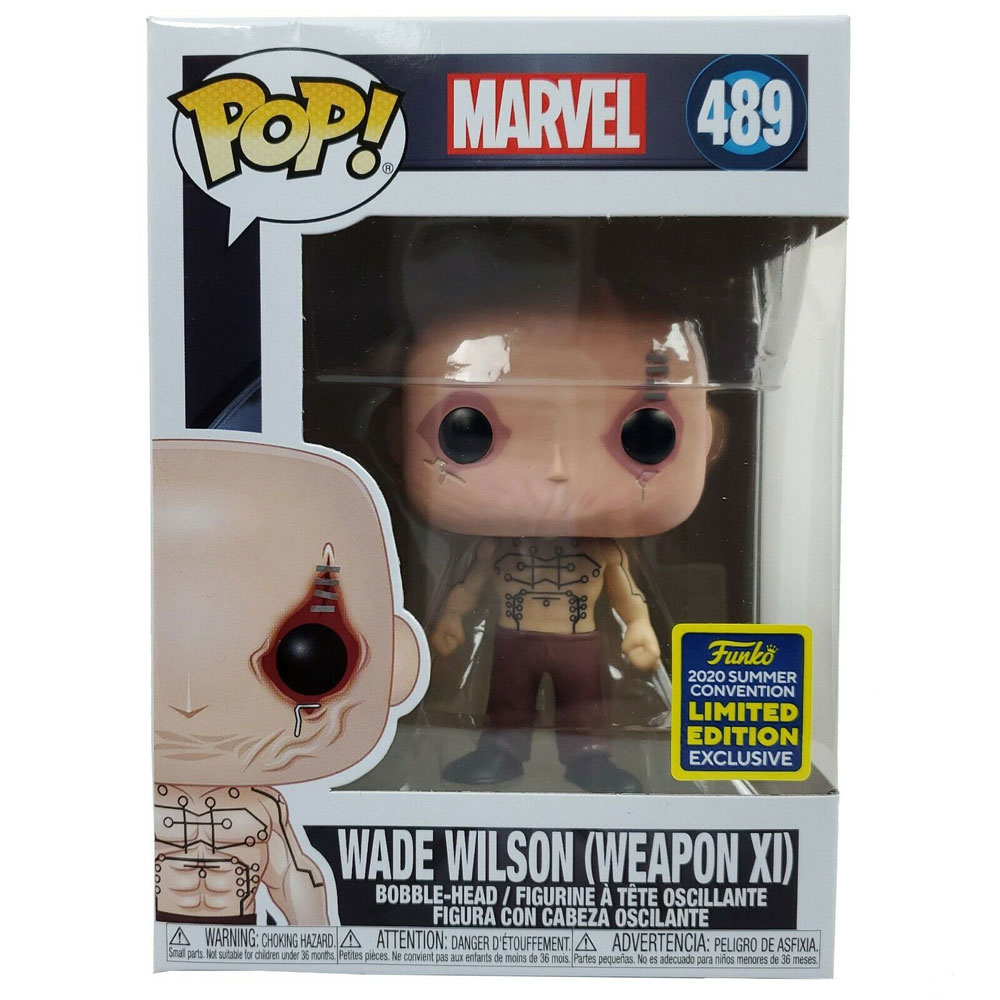 Funko POP! Marvel Vinyl Bobble-Head Figure - WADE WILSON (Weapon XI ...