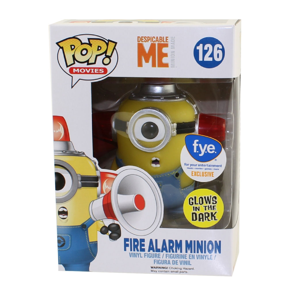 Funko POP! Movies - Vinyl Figure - Despicable Me 2 - FIRE ALARM MINION ...