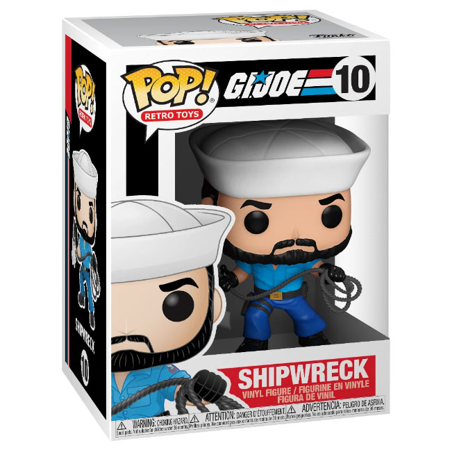 Funko POP! GI Joe Series 2 Vinyl Figure - SHIPWRECK #10 (Mint ...