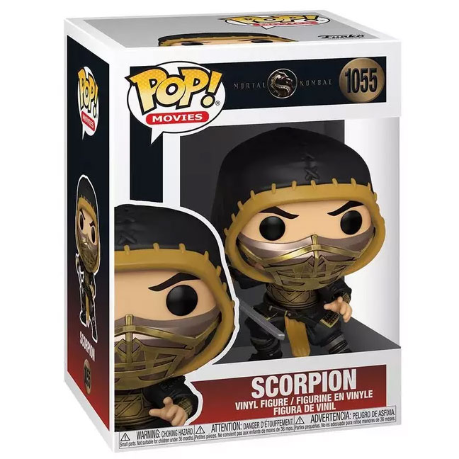 Funko POP! Movies - Mortal Kombat (2021) Vinyl Figure - SCORPION #1055 ...