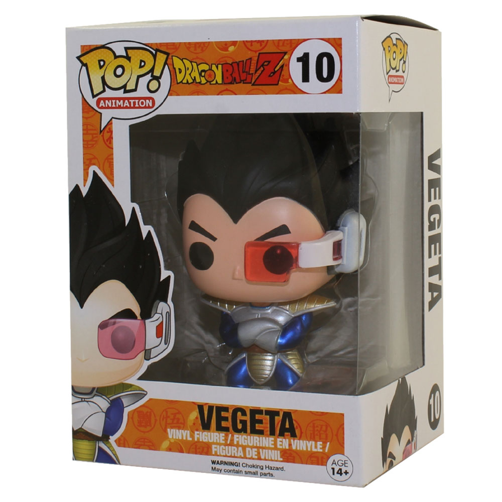 Funko POP! Animation - Dragonball Z Vinyl Figure - VEGETA (Metallic ...