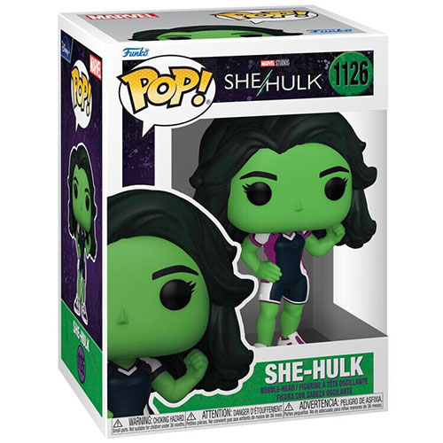 Funko POP! Marvel Studios - She-Hulk Vinyl Bobble Figure - SHE-HULK ...