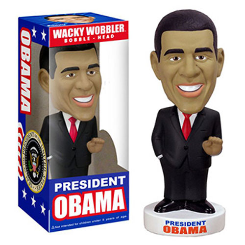 Funko Wacky Wobbler - Political Figures - PRESIDENT OBAMA (6 inch ...