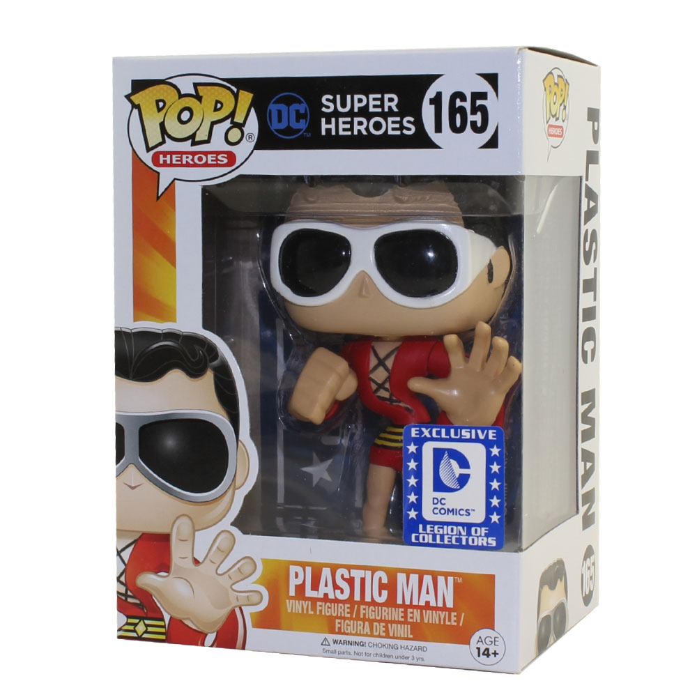 Funko POP! Heroes Vinyl Figure - DC Comics - PLASTIC MAN #165 ...