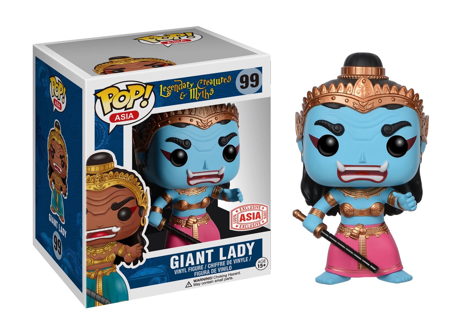 Funko POP! Vinyl Figure - Giant Lady (Light Blue) (Mint ...