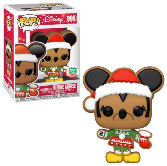 Funko POP! Vinyl Figure - Gingerbread Minnie Mouse (Mint ...