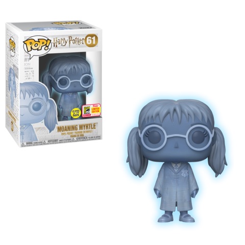 Funko POP! Vinyl Figure - Moaning Myrtle (Translucent) (SDCC) (Mint ...