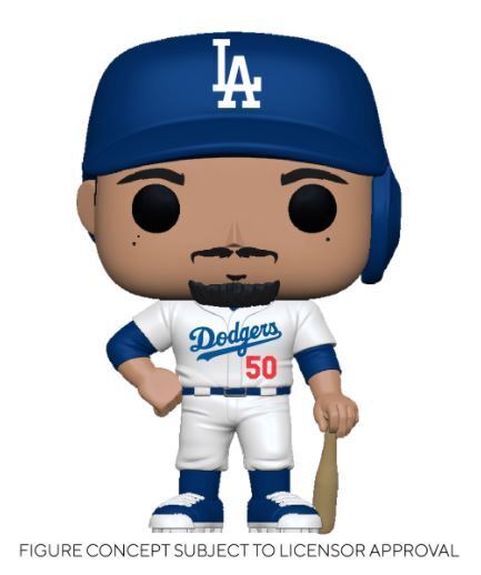Funko POP! Vinyl Figure - Mookie Betts (Dodgers Home Jersey) (Mint ...