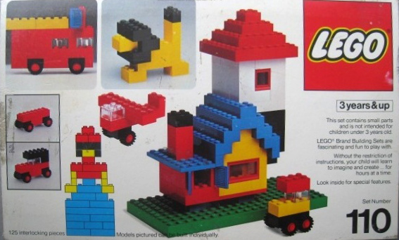 LEGO - Building Set 110 - (New & Sealed): Sell2BBNovelties.com: Sell TY ...