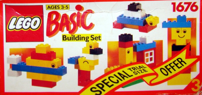 LEGO - Basic Building Set 1676 - (New & Sealed): Sell2BBNovelties.com ...