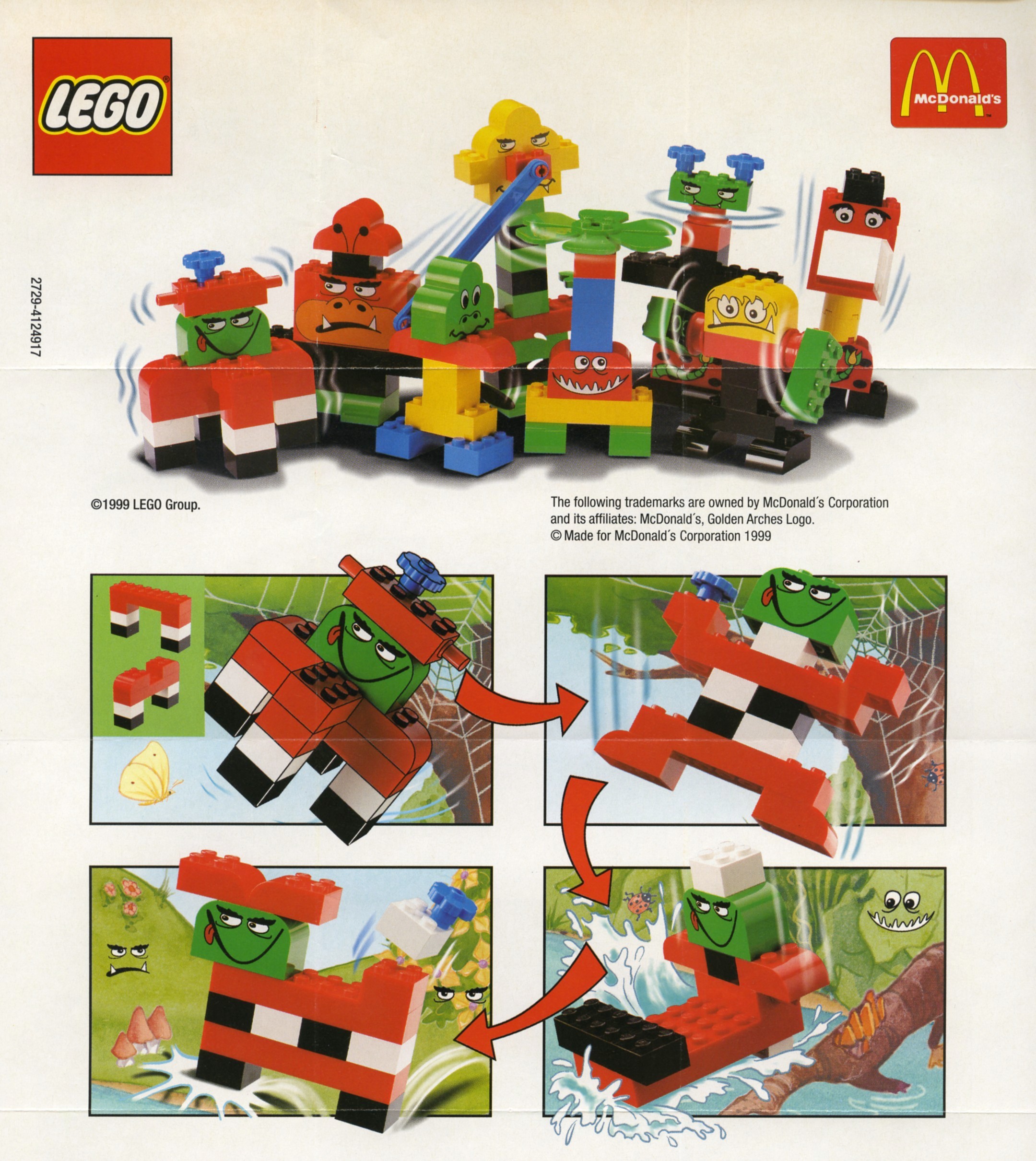 LEGO - Quattro Leg 2729 - (New & Sealed): Sell2BBNovelties.com: Sell TY ...