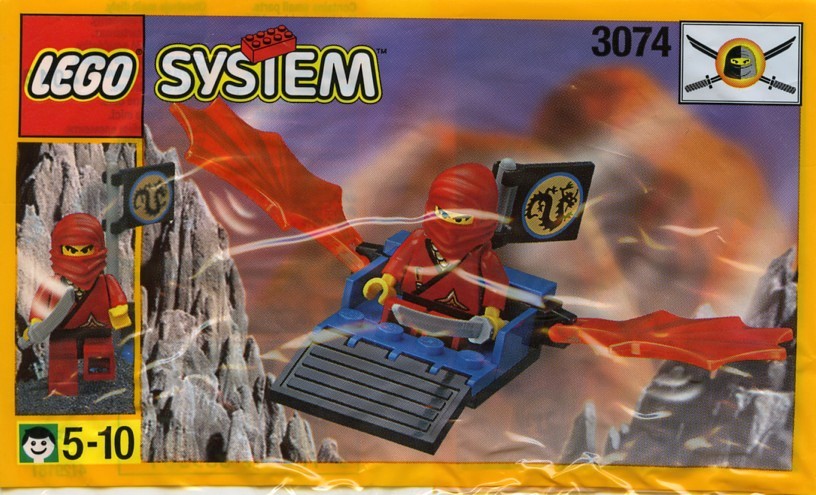 LEGO - Red Ninja's Dragon Glider 3074 - (New & Sealed ...