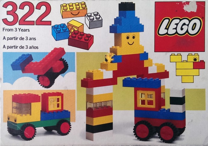 LEGO - Basic Set 322 - (New & Sealed): Sell2BBNovelties.com: Sell TY ...