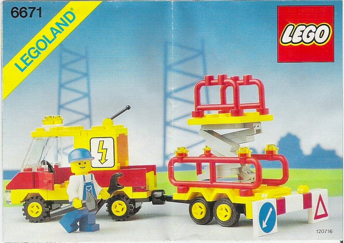 LEGO - Utility Repair Lift 6671 - (New & Sealed): Sell2BBNovelties.com ...